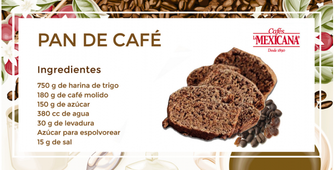 RECETA: Pan de café